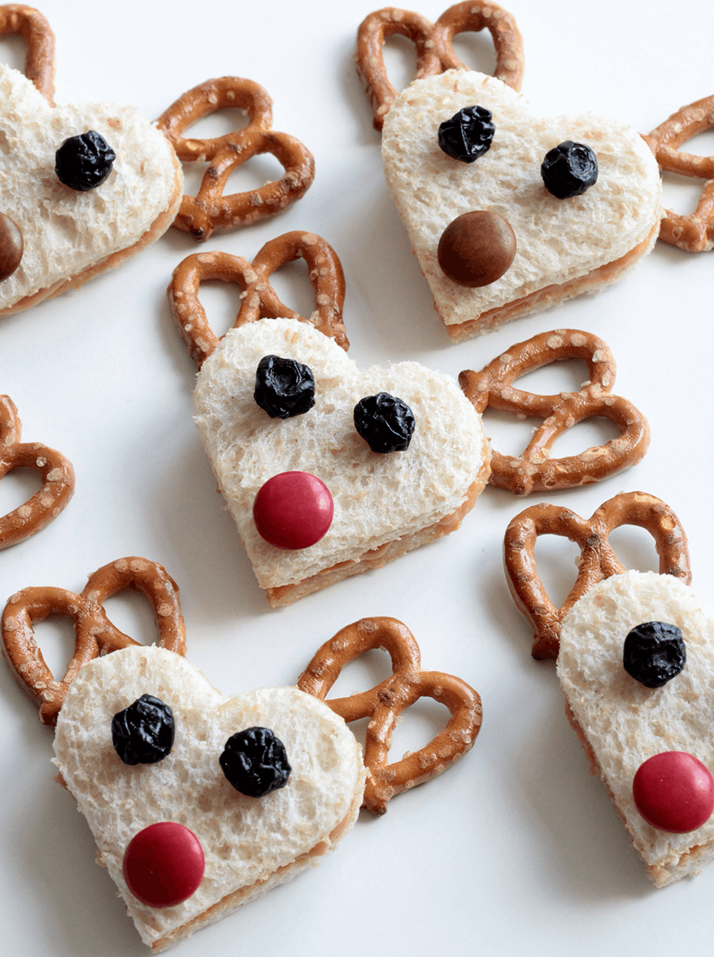 Reindeer Sandwiches - Alison's Pantry